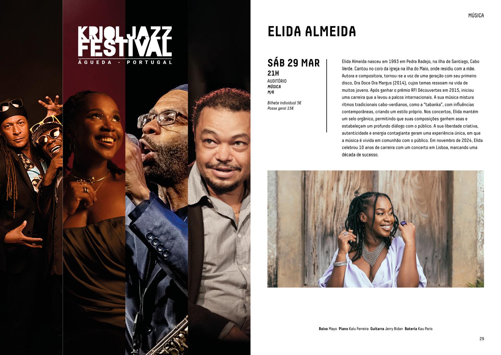 Kriol Jazz Festival Expands to Águeda, Portugal - Festivals Afriq